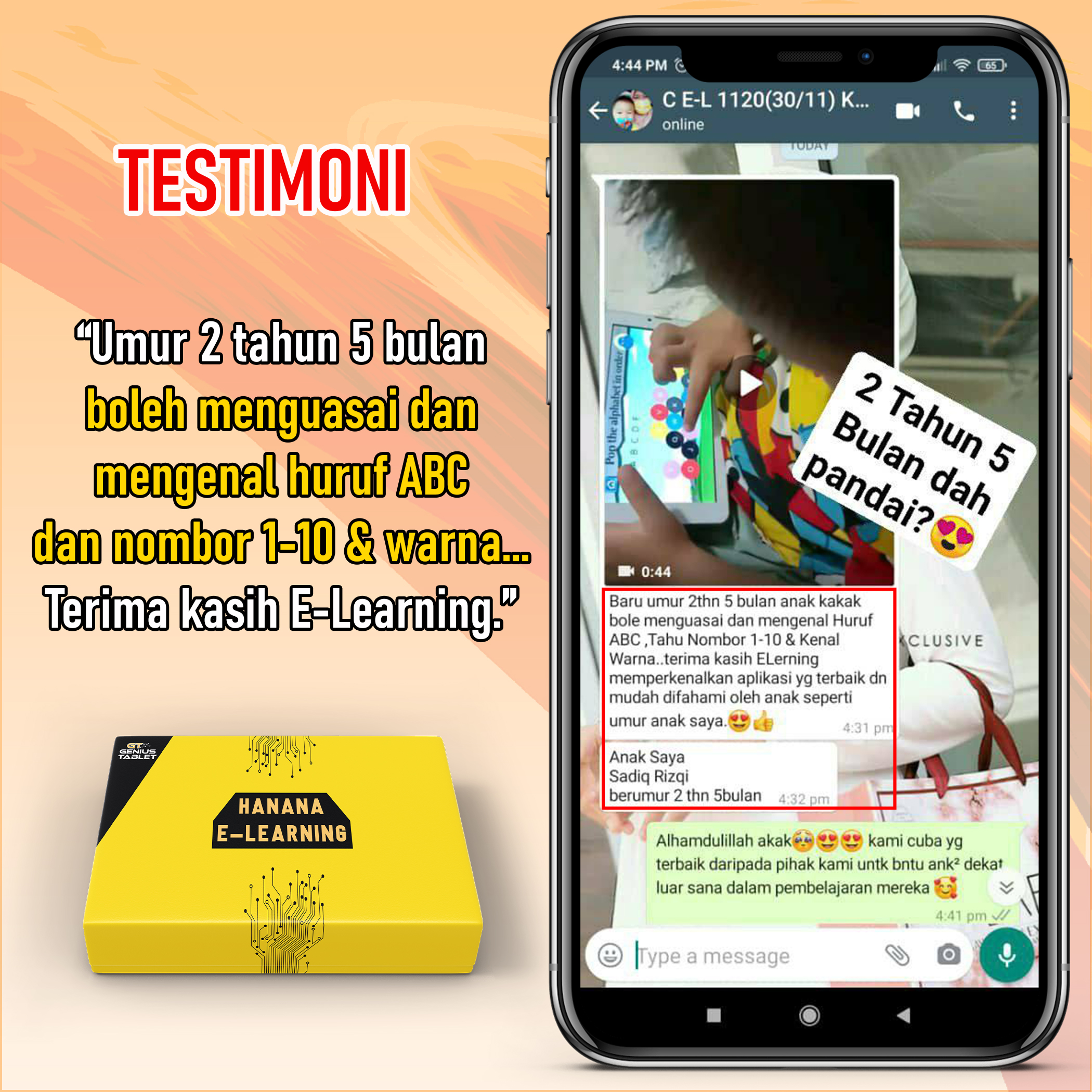 GT GENIUS TABLET – Seronok Belajar Tanpa Dipaksa